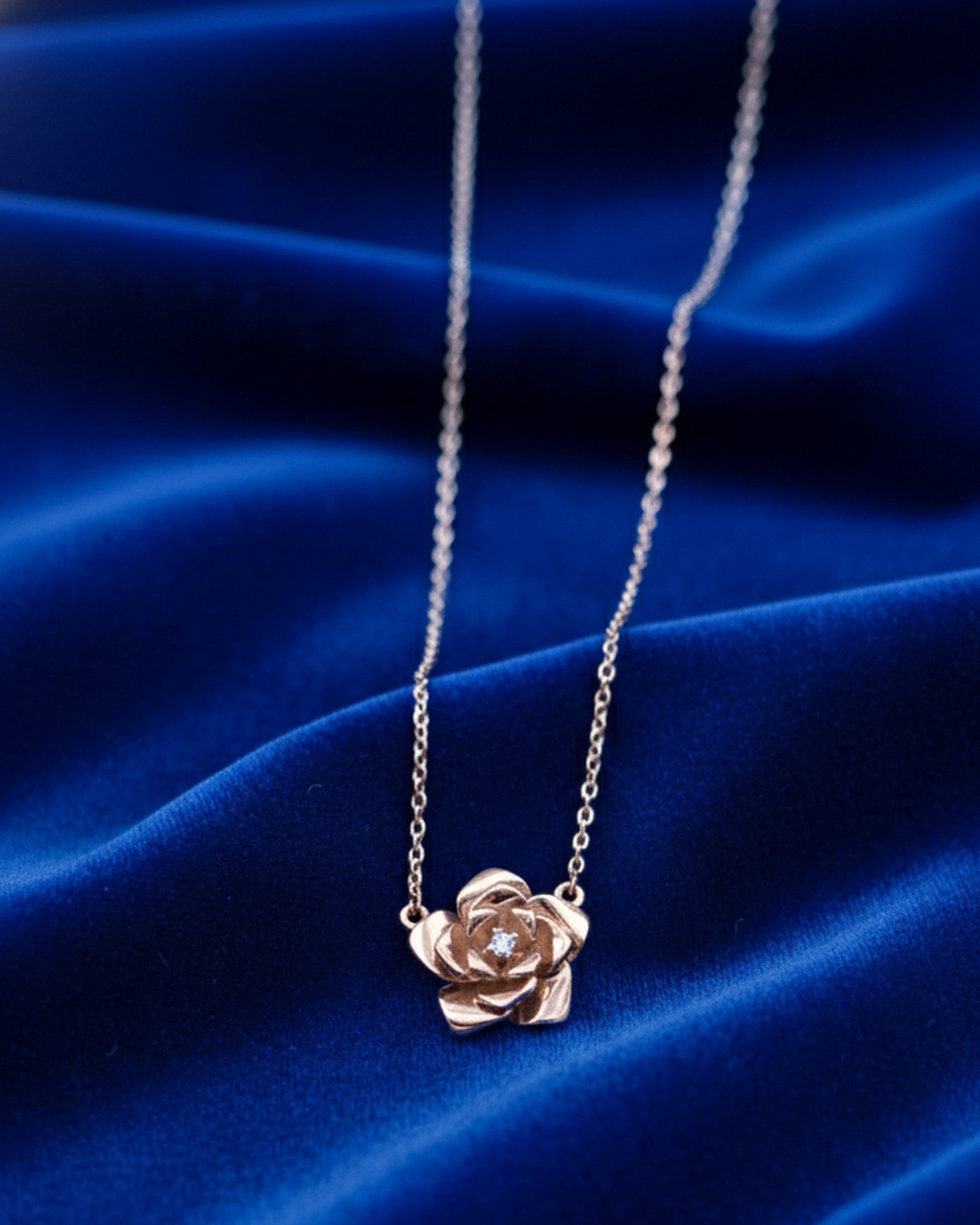 Florence Rose Chain - Rose Gold – Nivara Silver